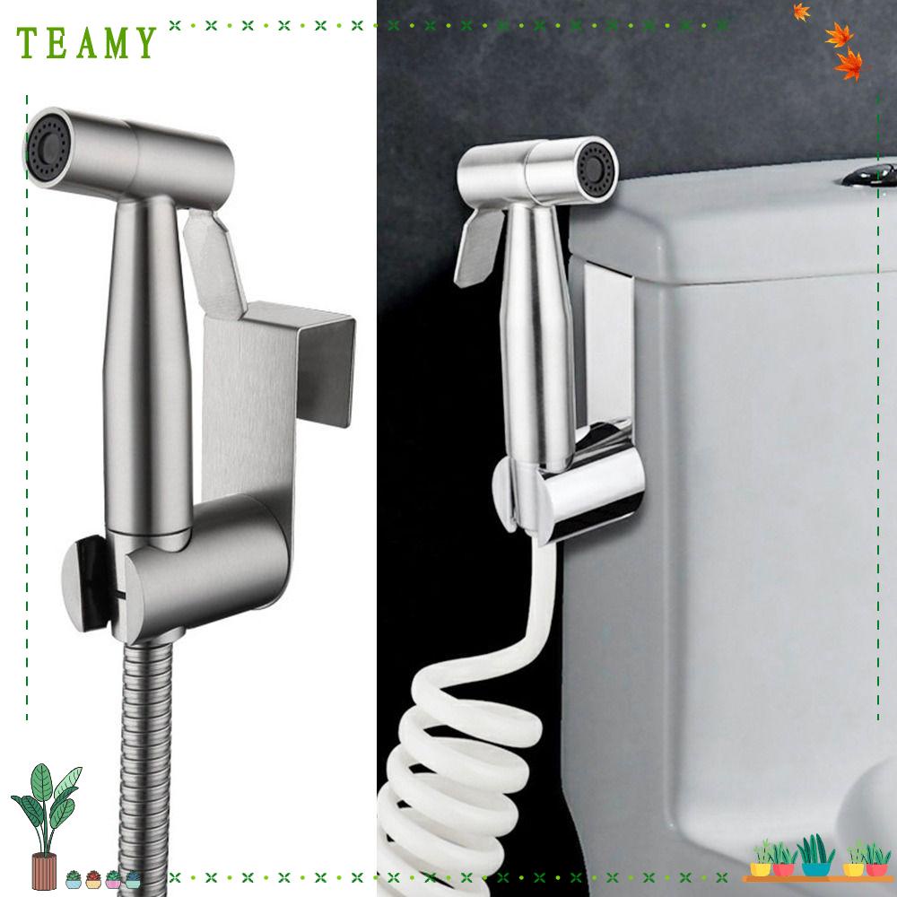 TEAMY Handheld Shower Wand Hook ABS No Punching Bidet Hanger Bidet ...