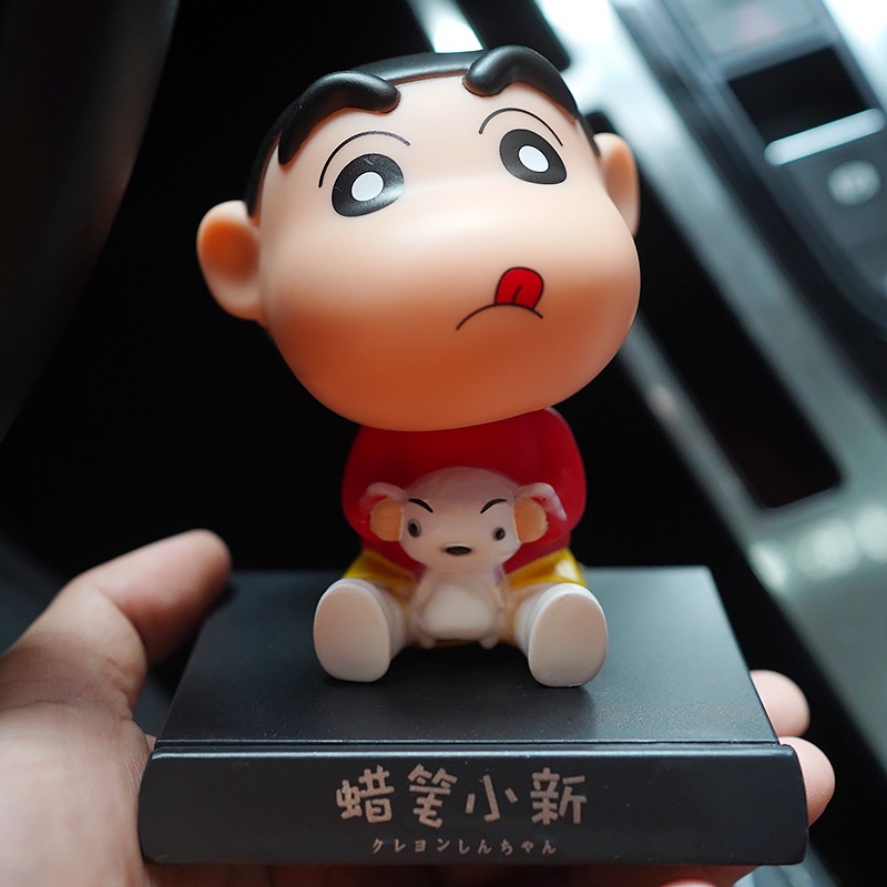 Car Shaking Head toy Doraemon/Crayon Shin-chan/Chibi Maruko-chan/Nobita ...