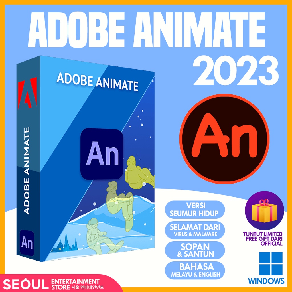 Adobe Animate Windows Pc 🎇 Lifetime Premium 🎇 Easy Install 🎇 Fast