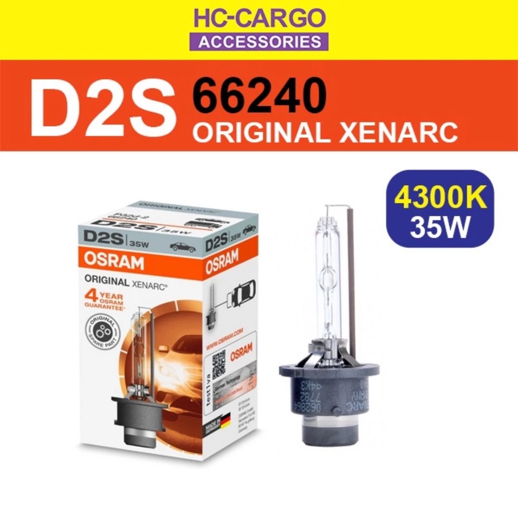 OSRAM XENARC Original | HID | 1 PC | All Sizes | D1S D2S D3S D4S D2R ...