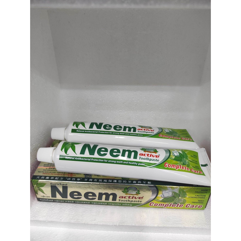 NEEM ACTIVE TOOTHPASTE 200G*2(TWIN PACK) | Shopee Malaysia