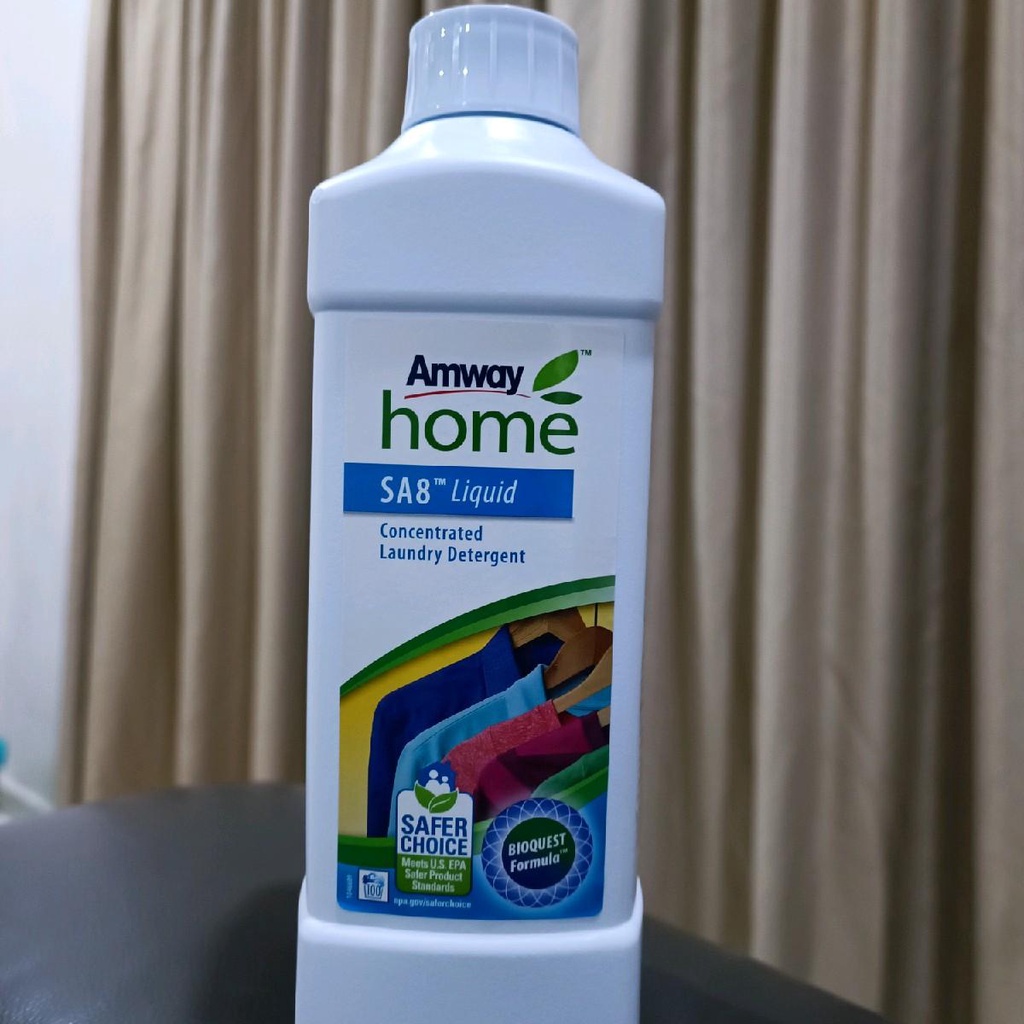 Amway Home SA8 LIQUID Laundry Care SA8 Liquid Concentrated Laundry 1L ...