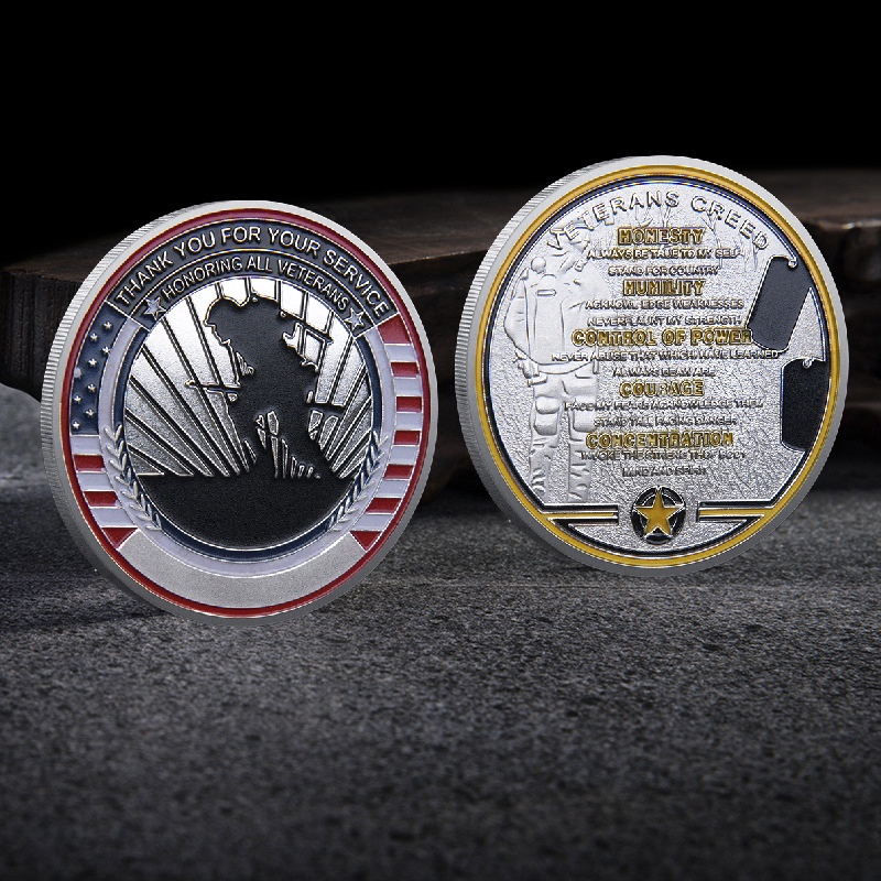 Military Coins Commemorative Coins/Three-Dimensional Embossed Metal ...