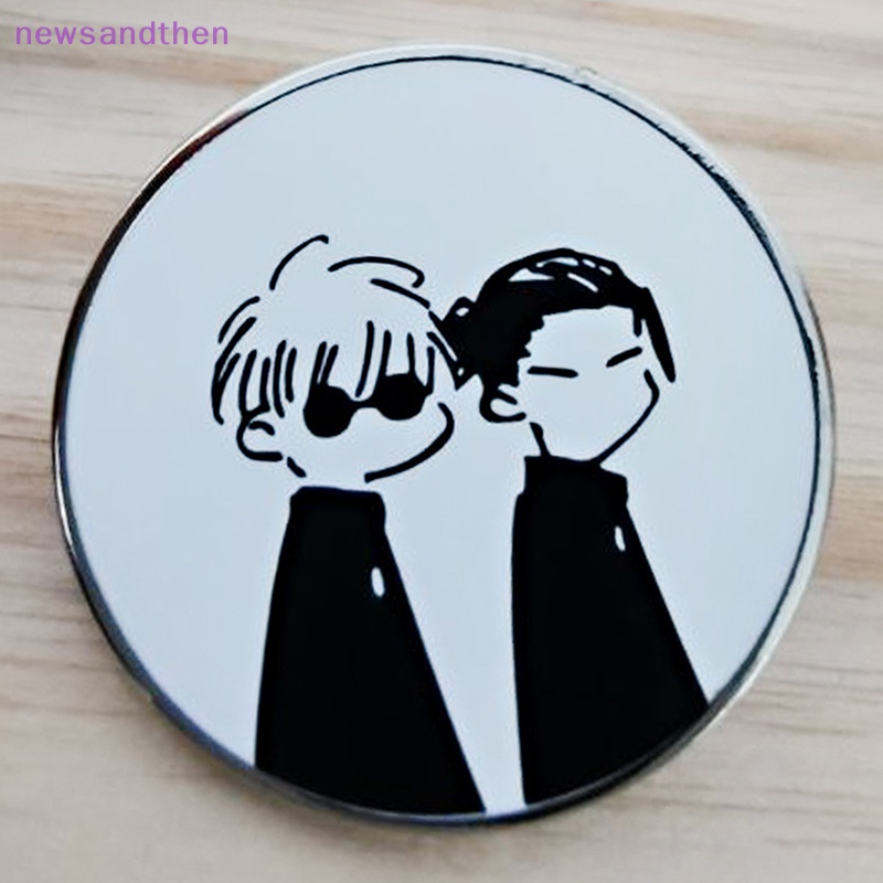 newsandthen Jujutsu Kaisen Anime Geto Suguru And Gojo Satoru Enamel Pin ...