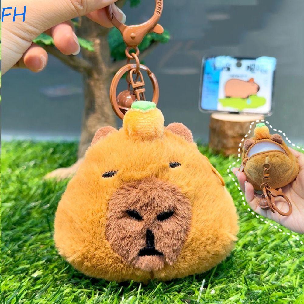 FENGHA Capybara Plush Pendant, Carpi Steak Cloth Doll Capybara Plush ...