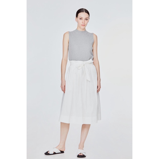 A Line Flare Midi Skirt Shopee Malaysia