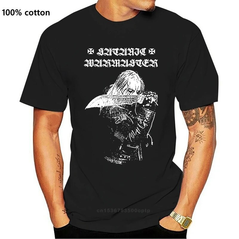 SATANIC WARMASTER Werewolf T-shirt finnish black metal nargaroth goatmoon orlok | Shopee Malaysia