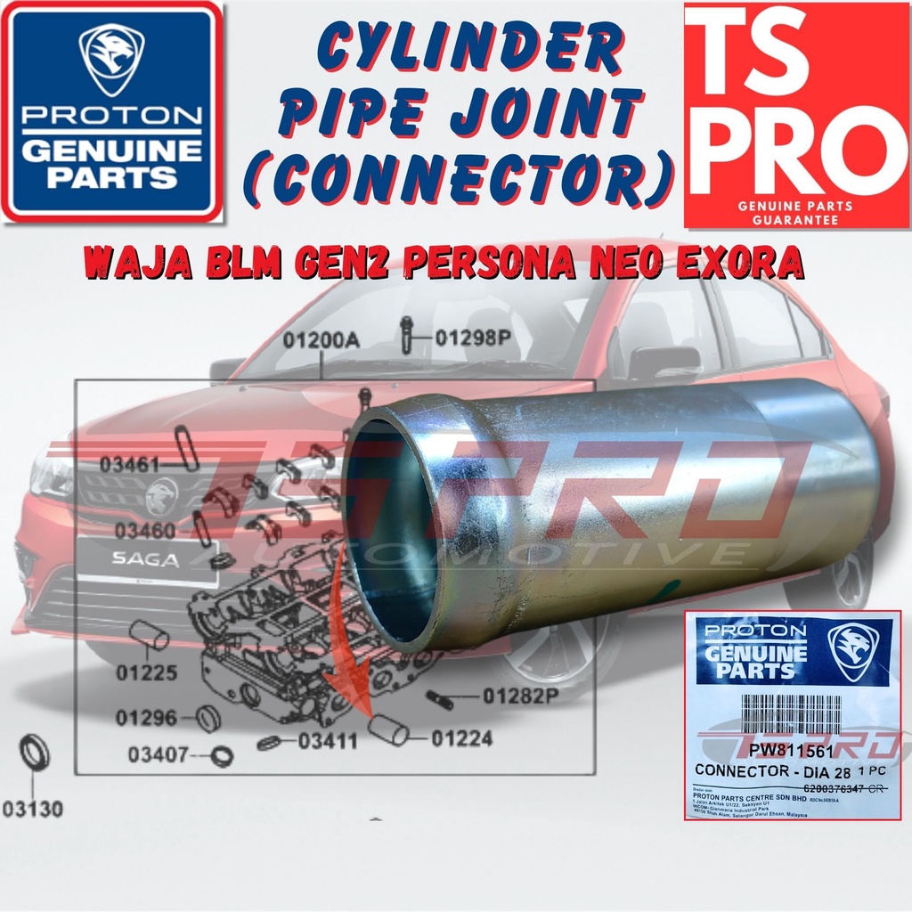 Proton Waja BLM Gen2 Persona Neo Exora Iriz New Saga VVT Genuine ...