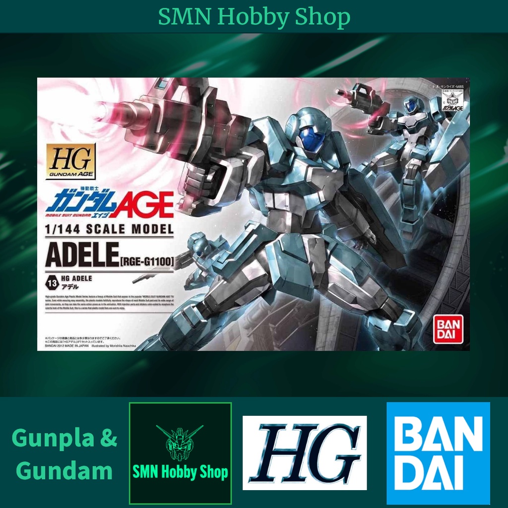 HG 1/144 Adele RGE-G1100 013 Gunpla Gundam Toys Plastic Model Kit [HGAGE] (Bandai) | Shopee Malaysia
