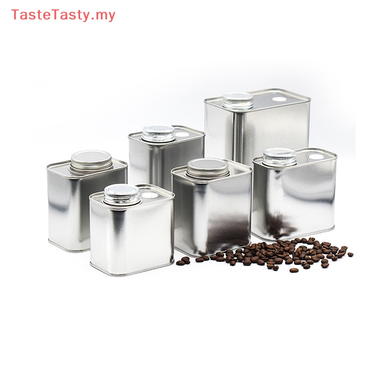 TasteTasty Coffee Bean Airtight Cans Outdoor Camping Tin Box Food-grade ...
