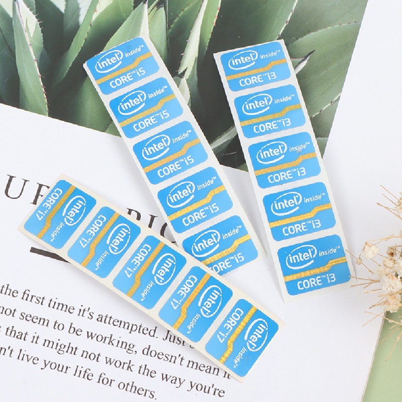 Ultrabook Performance Label Sticker Laptop Logo Sticker Intel Core i3 ...