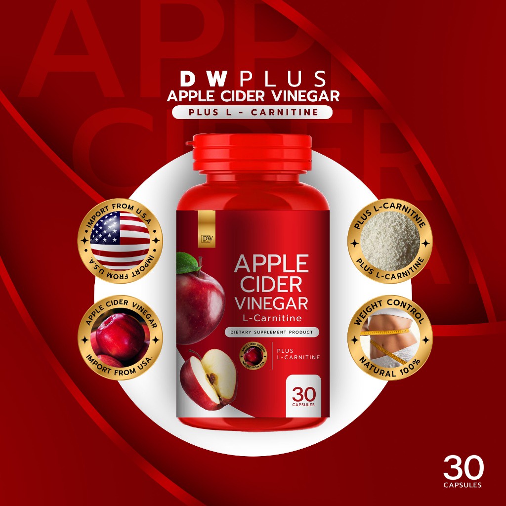 !! In Live!! DWPLUS!! Apple Cider Vinegar plus L-Canitine A Formula To ...