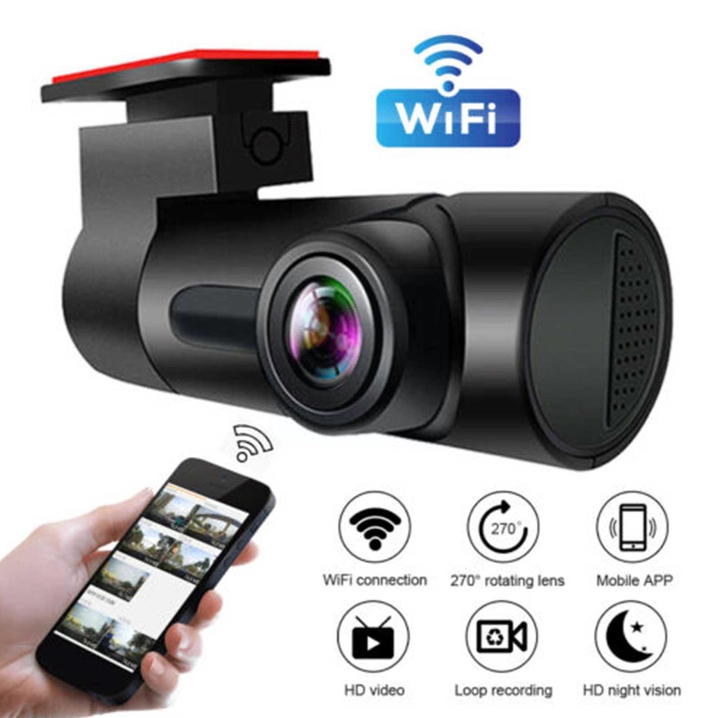 Wifi Dash Cam for Car DVR HD 1080P Dash Cam Auto Recorder Video DashCam ...