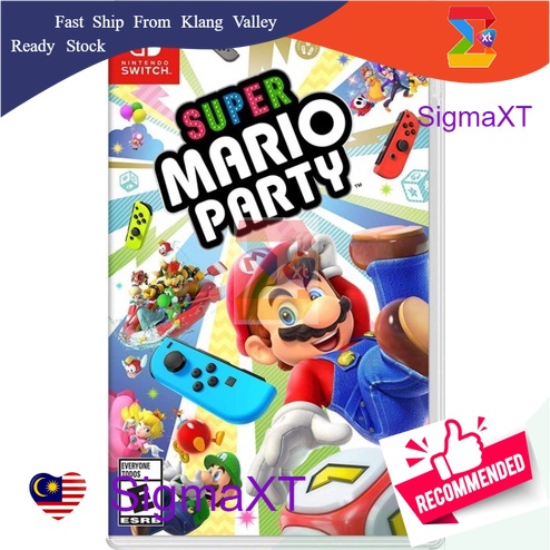 NSW [USED] Super Mario Party Nintendo Switch Original Physical Game ...