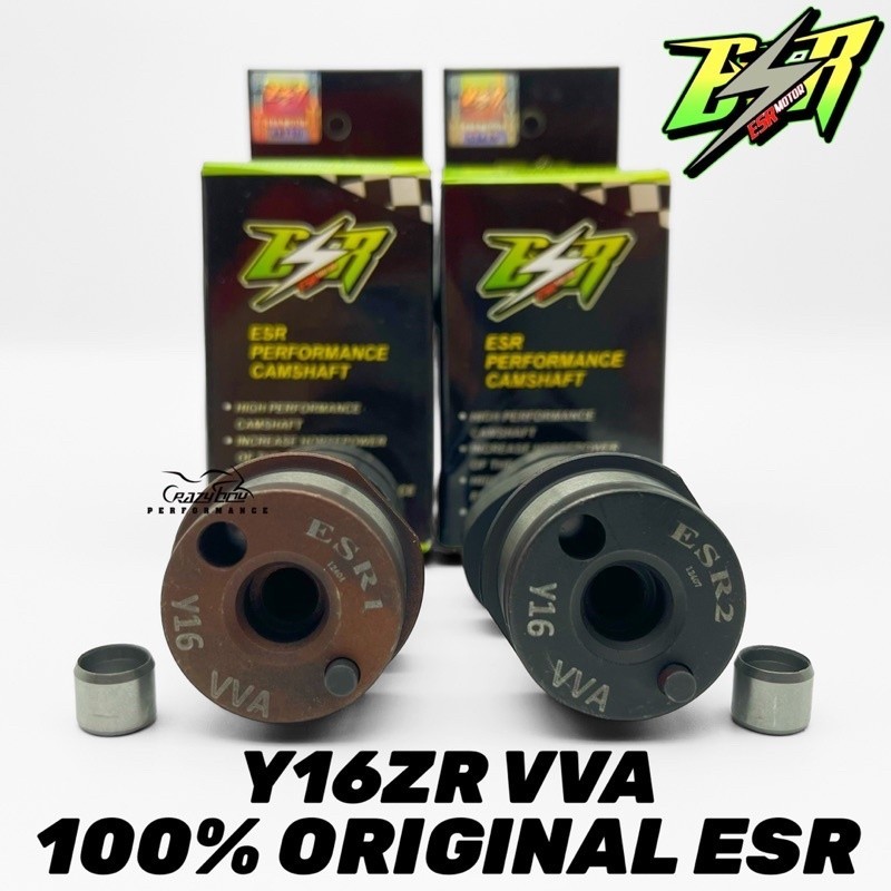 ESR MOTOR 100% ORIGINAL LIGHTWEIGHT Y16 Y16ZR NVX155 VVA CAMSHAFT ESR1 ...