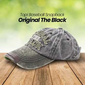 Flb Original The Black Retro Washed Style Snapback Baseball Cap ...