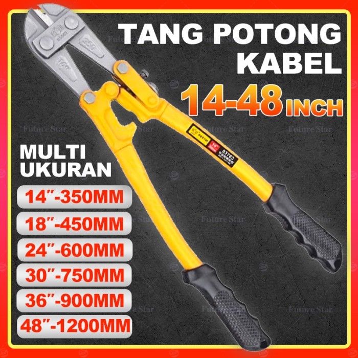 Large Cable Scissors Cutting Pliers Iron Cutting Tools Cable Bolt ...