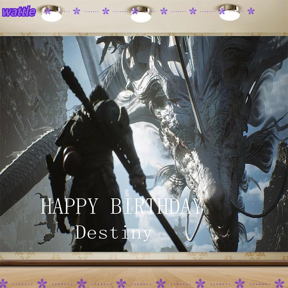 WA-SPORT Room Backdrop Banner Decors, Space Bedroom Wukong Game ...