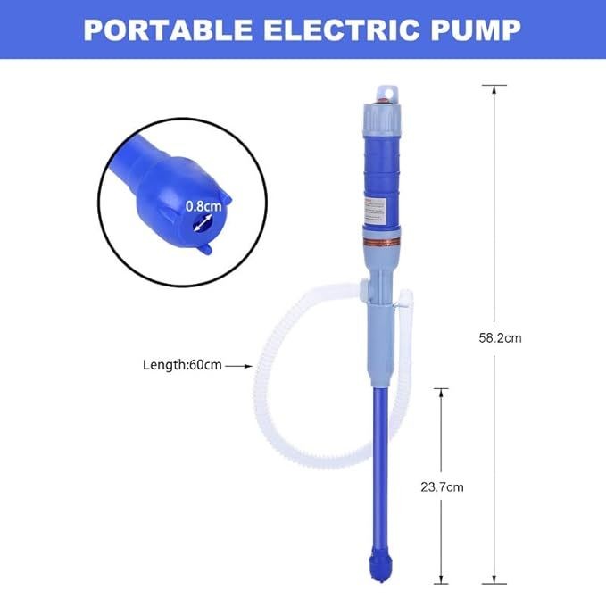 Pam minyak Elektrik Portable Pam air Akuarium Pump Battery Powered Pam ...