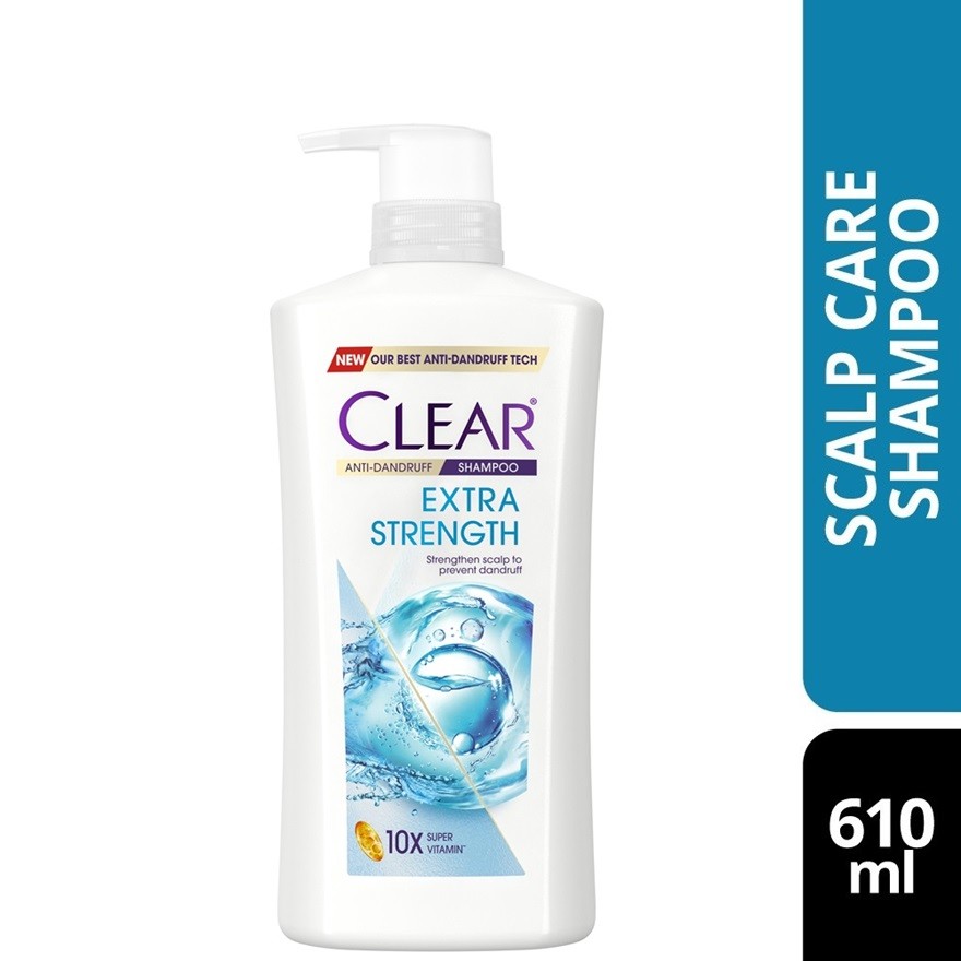 CLEAR Anti-Dandruff Extra Strength Shampoo 610ML | Shopee Malaysia