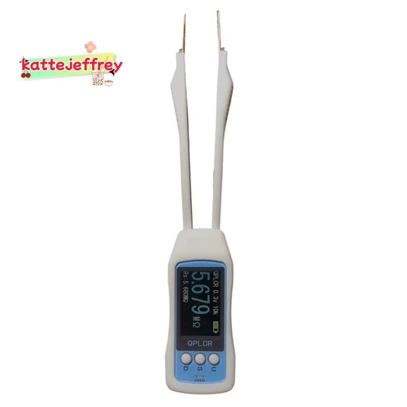 LCR Bridge Meter Digital Display Handheld LCR Meter Tweezer Smart SMD ...