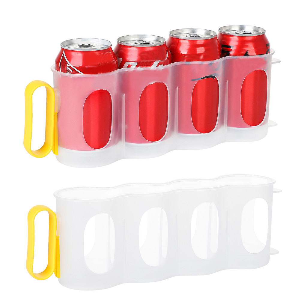 Spr- Food Pantry Storage Rack Beverage Holder For Fridge Anti-Dumping ...