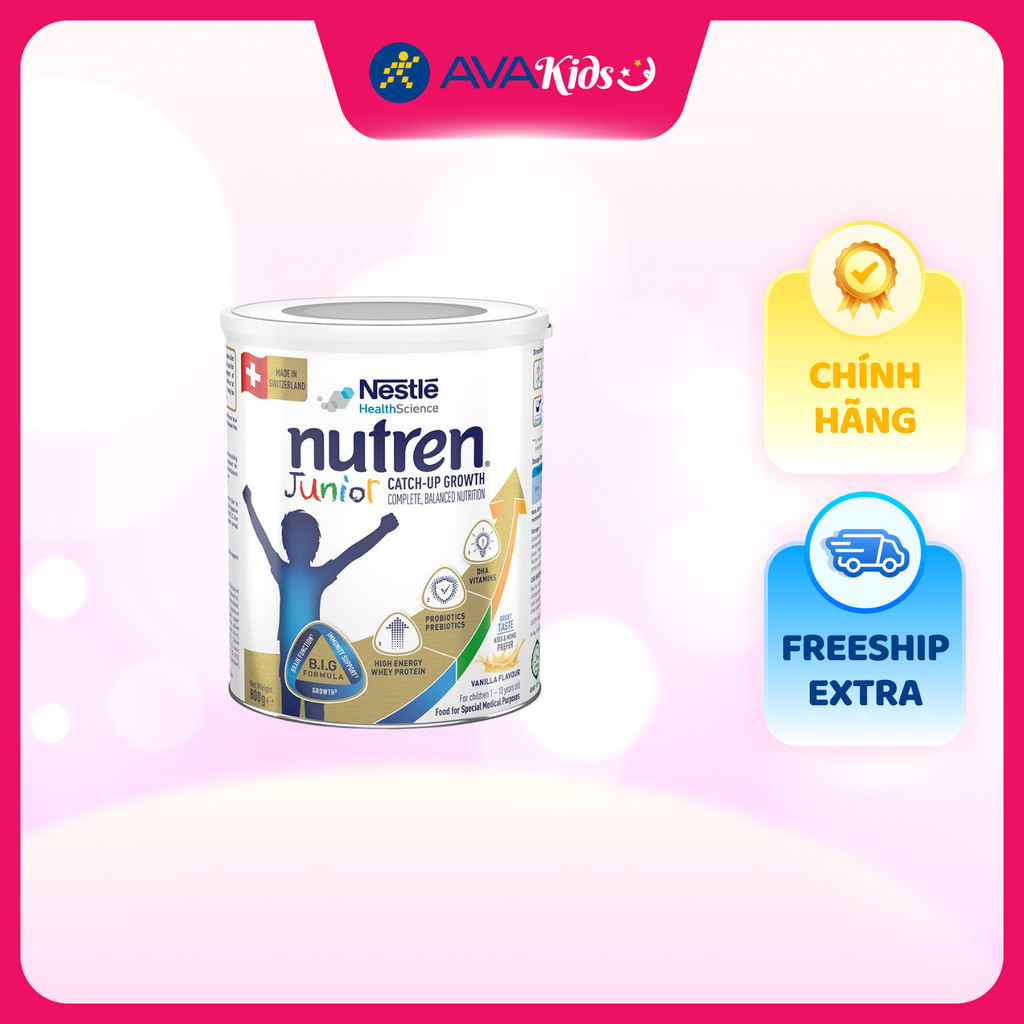 Nutren Junior vanilla flavor milk powder 800g (1 - 10 years old ...