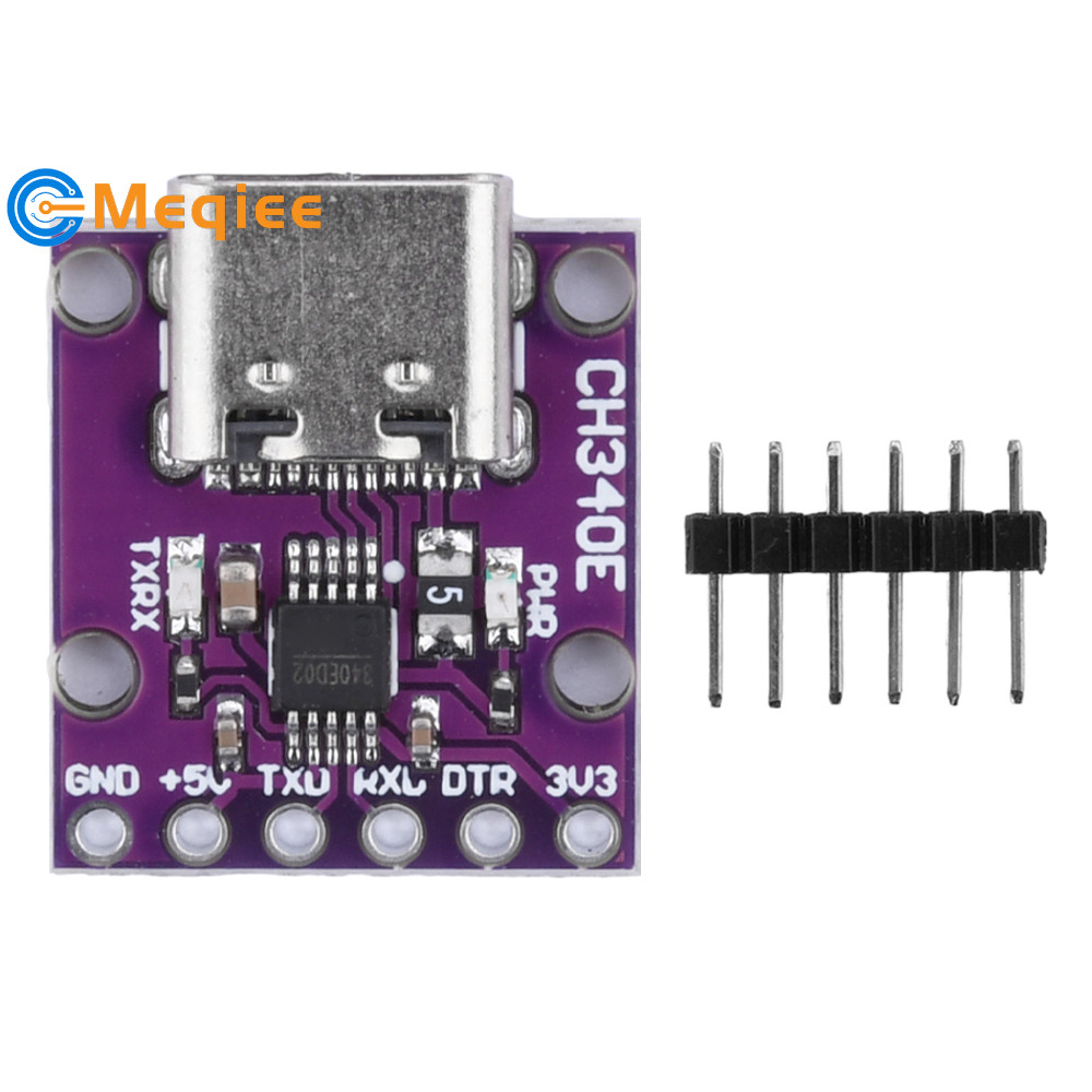 USB to TTL Module CH340E/CH340C/CH9340C Serial Converter Downloader TYPE-C Interface | Shopee ...