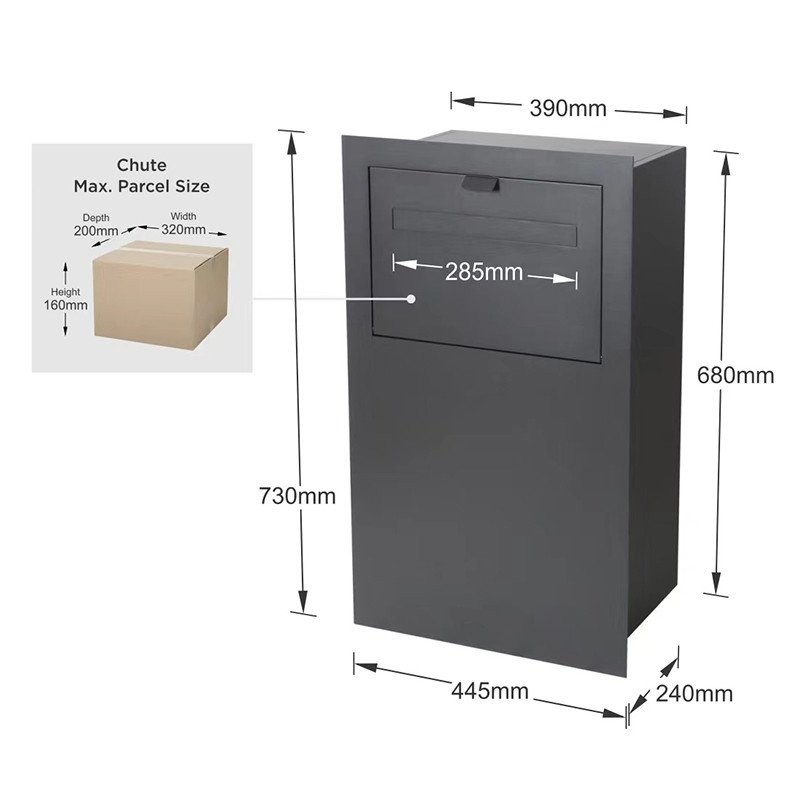 +++Anti-theft Express Cabinet Household Office File Parcel Box Export ...