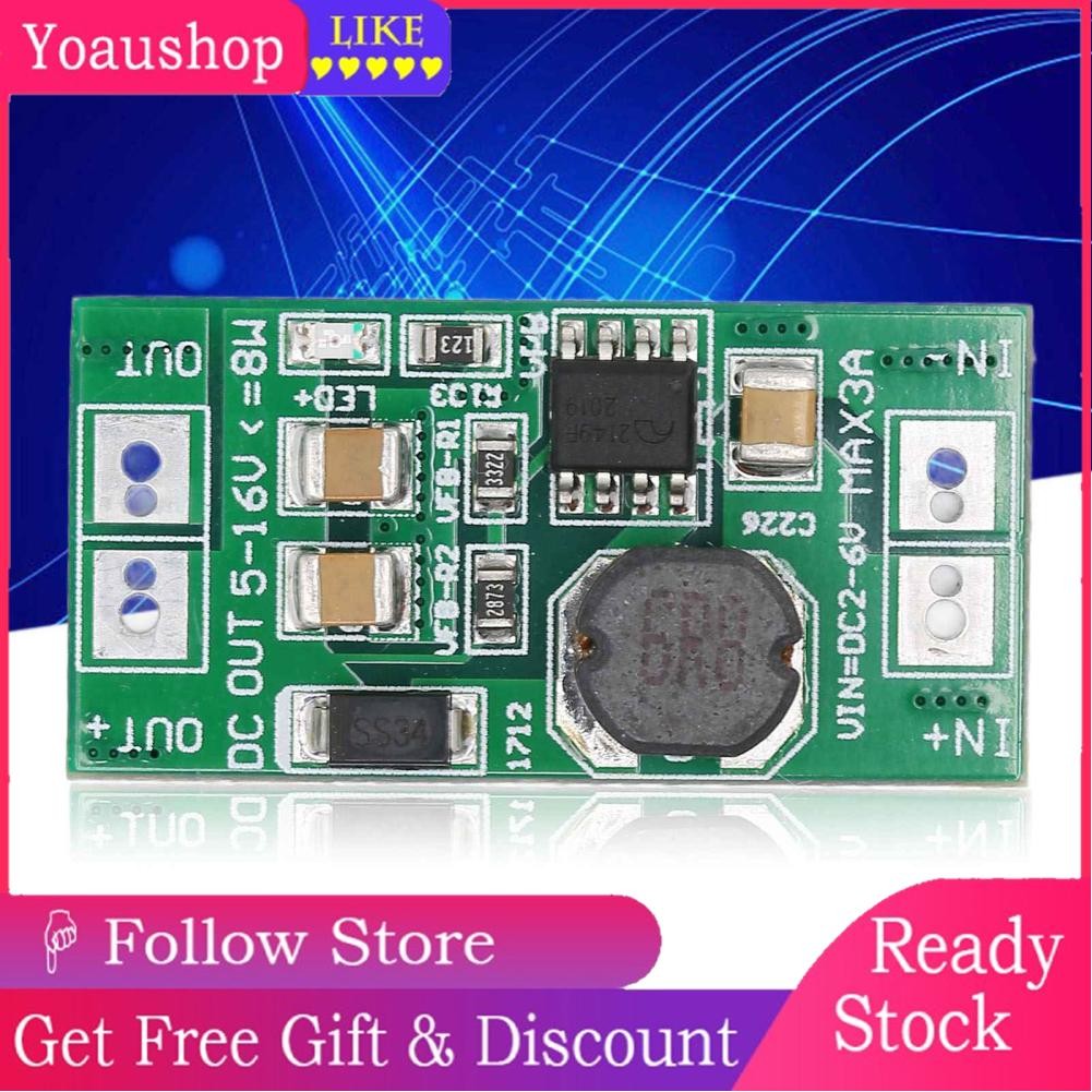 Yoaushop DC to Amplifier Board 8W Maximum Output 1V Practical Starting Voltage Converter Module ...