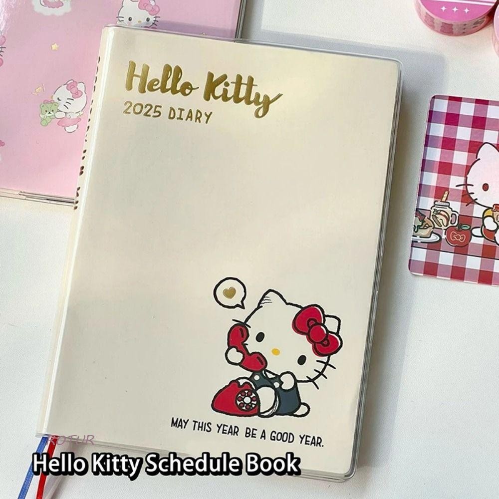 ROTUR Diary Notebook, Kawaii Cute Cat 2025 Planner Notebooks, Handbook ...