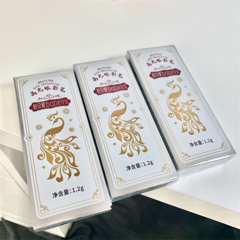 Bobeini Shine Natural Highlight Eyeshadow Pen Precise Brightening 3 ...