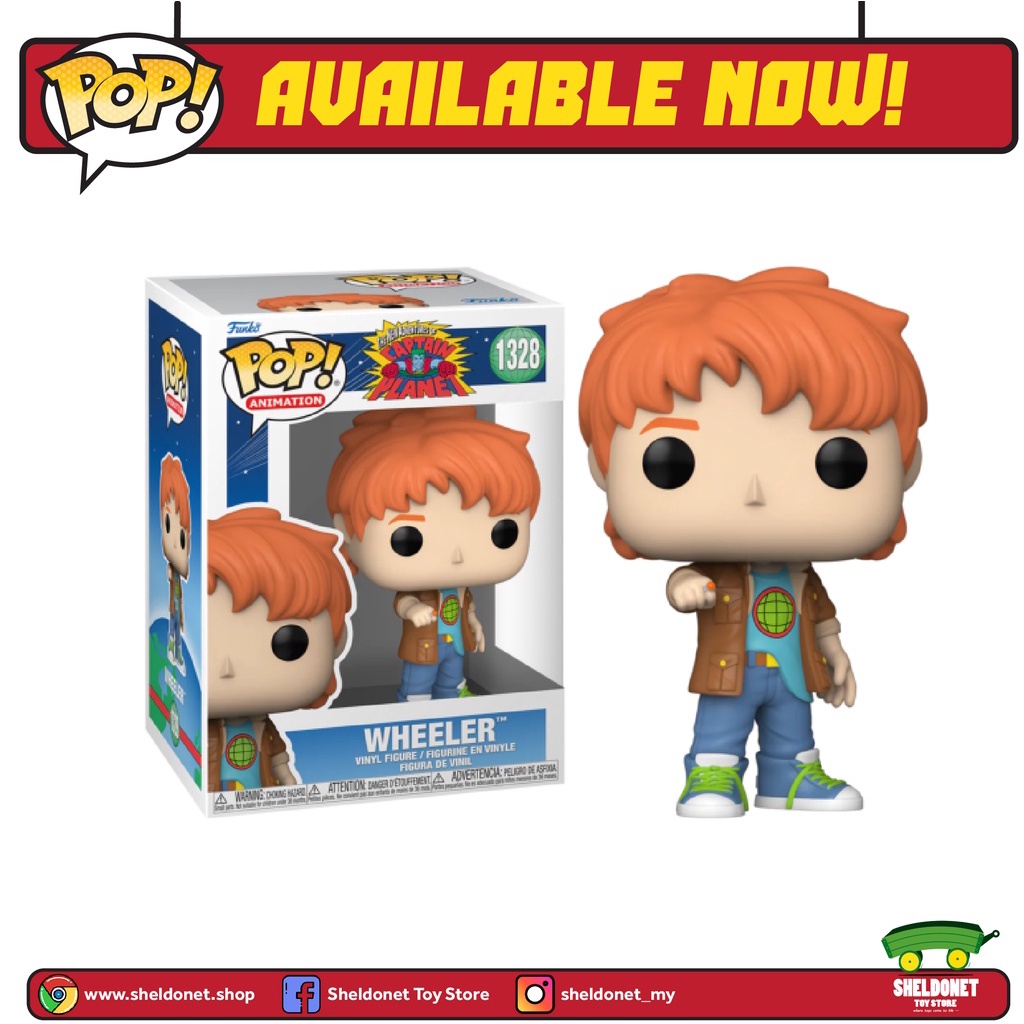 Funko Pop! Animation: Captain Planet and the Planeteers - Wheeler ...