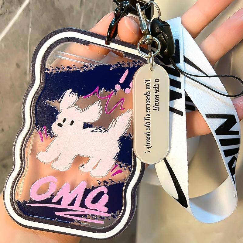 INS Key Card Case Dog Cat Elevator Door Card Protection Graffiti Card ...