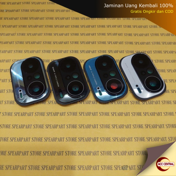 Xiaomi Pocophone Poco F3 5G Lens + Rear Camera Frame (Camera Glass Ring ...