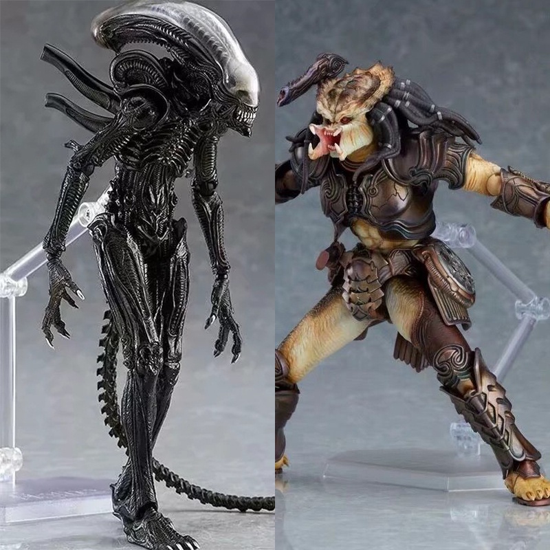 Aliens Wars Figma 109 SP108 Predator 2 Alien Takayuki Takeya Ver Action ...