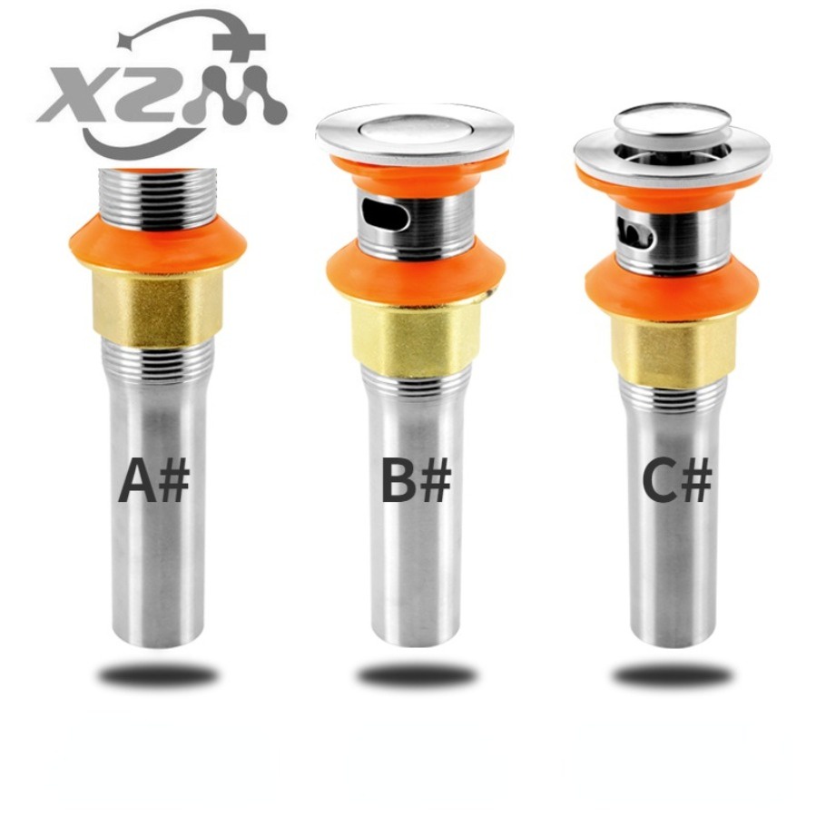 Xzm] Lower Drain Pipe Set Basin Drain Fittings Washbasin Washbasin ...