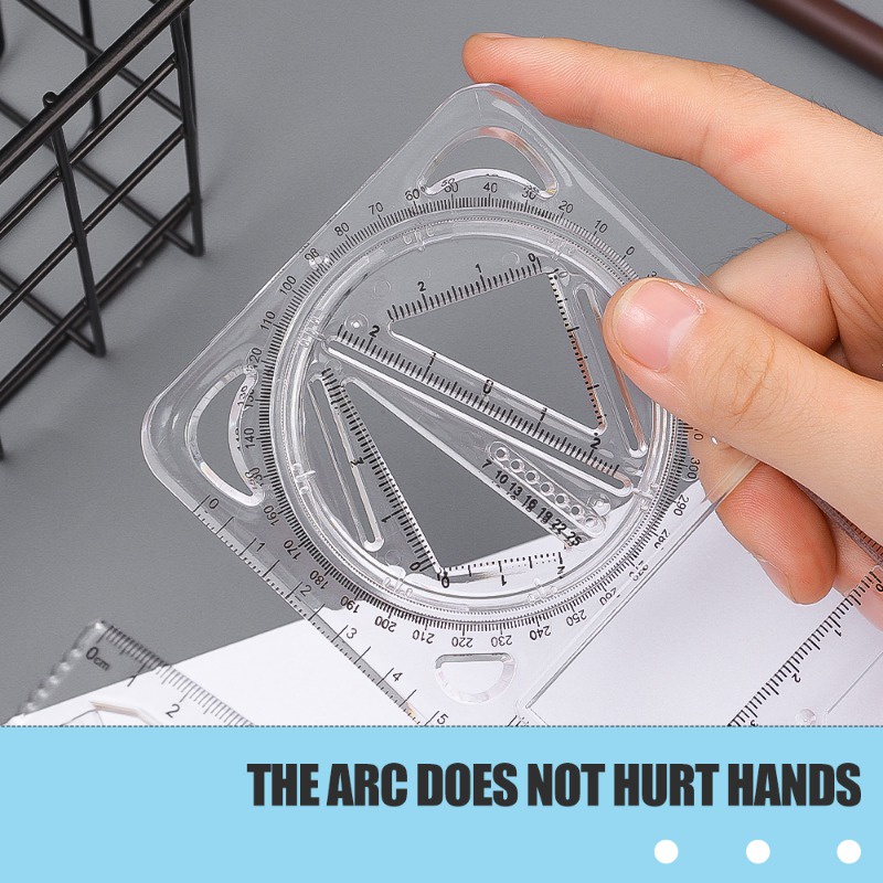 Multifunctional Geometric Ruler / Primary and Secondary School Activity ...