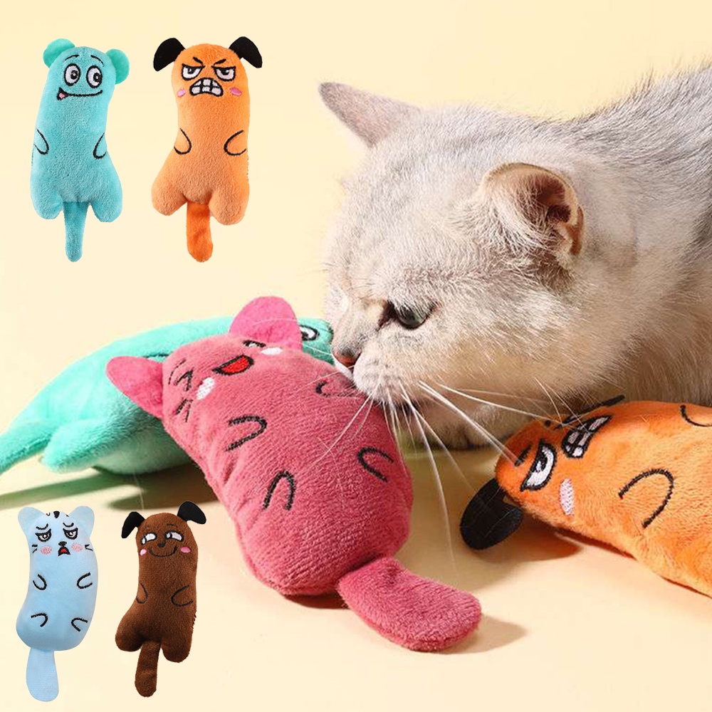 Pet Accessories Rustle Sound Playing Toys Teeth Grinding Catnip Cats ...