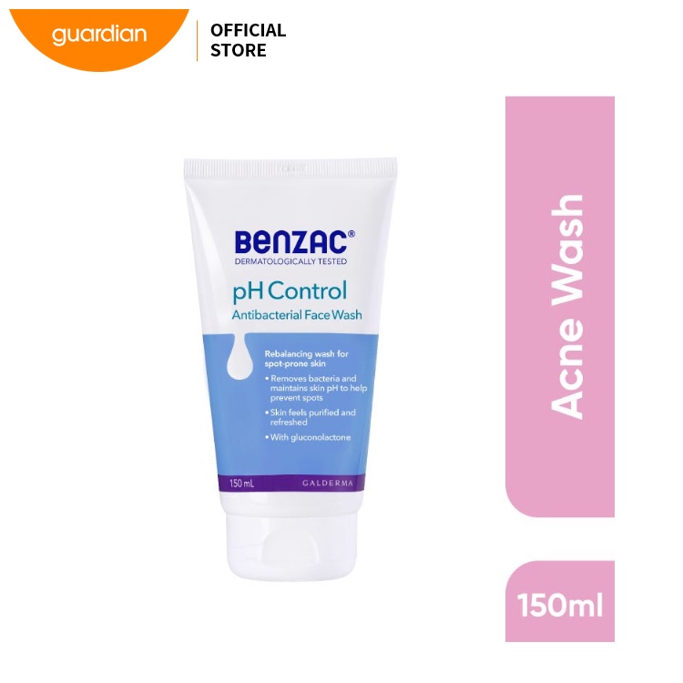 Benzac PH Control Antibacterial Face Wash 150ml | Shopee Malaysia