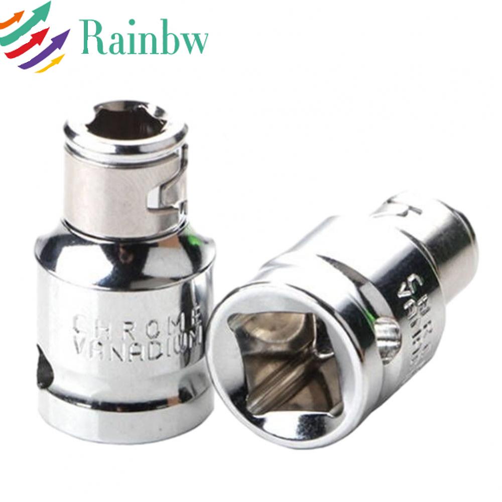 3/8 Square To 1/4 Hex Connecter Socket Adapter Screwdriver Bit Impact ...