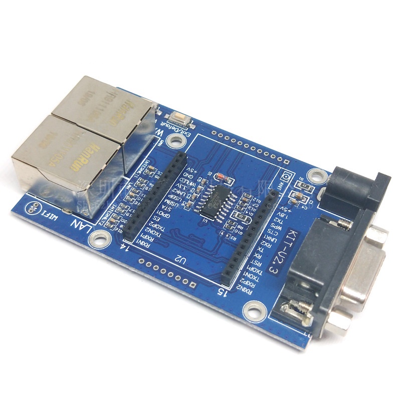 UART RS232 to WAN LAN WIFI HLK-RM04 TCP/IP Ethernet Converter Module ... UART RS232 to WAN LAN WIFI HLK-RM04 TCP/IP Ethernet Converter Module ...
