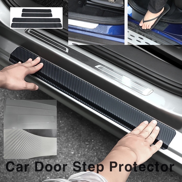 Toyota Innova Zenix Car Door Step Protection Sticker Anti Scratch Door ...