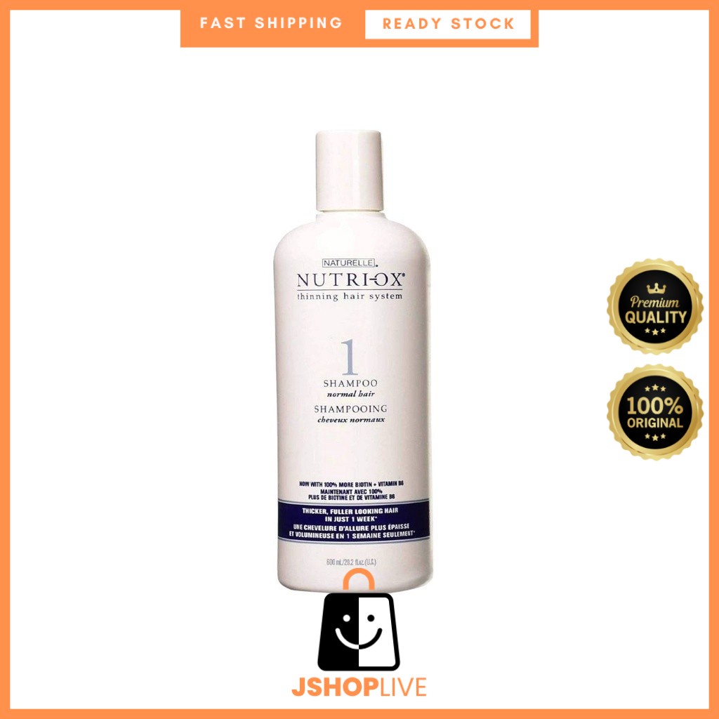 NUTRIOX Naturelle 1 Shampoo for Normal Hair - 600ML | Shopee Malaysia