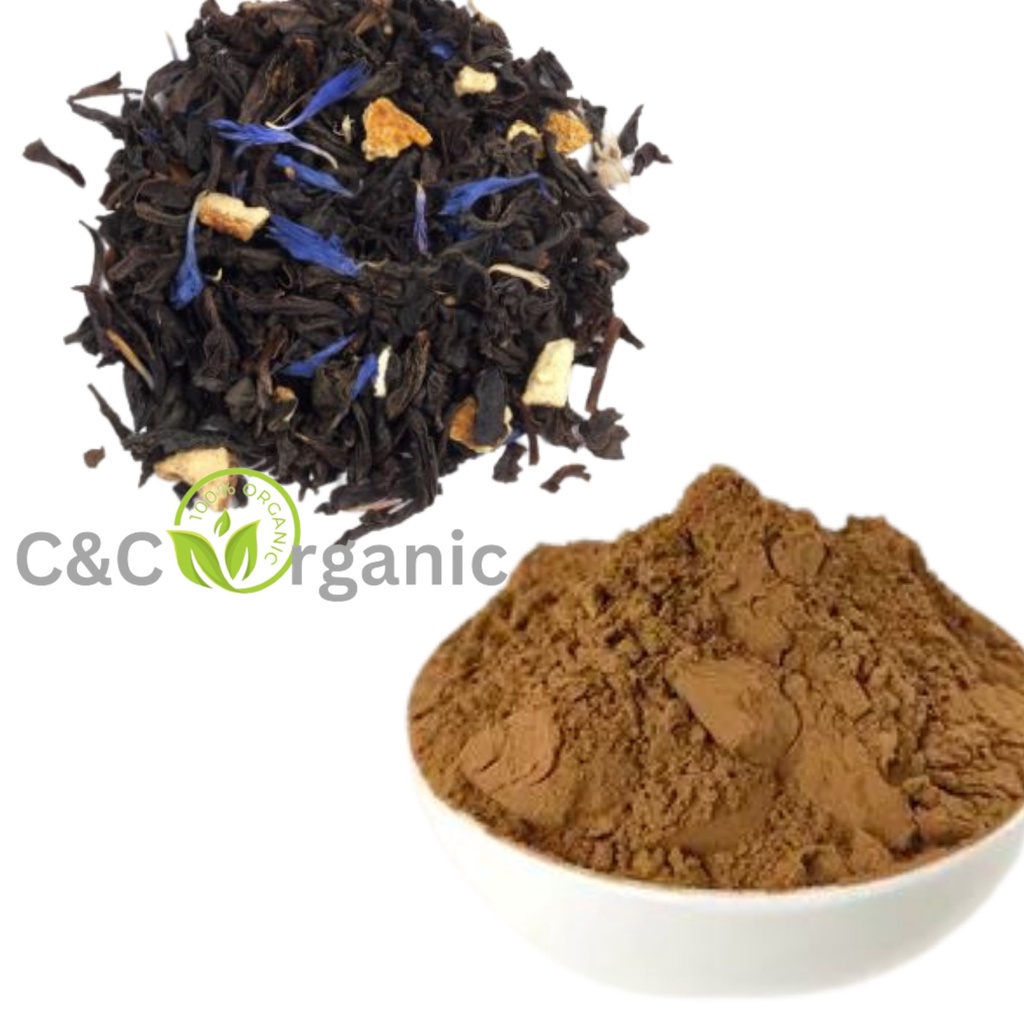 Earl grey leaves powder 1KG WHOLESALES 批发 British Euro 格雷伯爵茶 instant ...