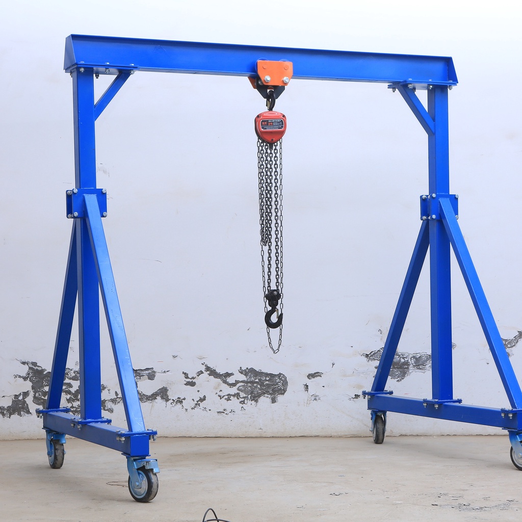 Mobile gantry crane small lifting aerial crane construction site ...