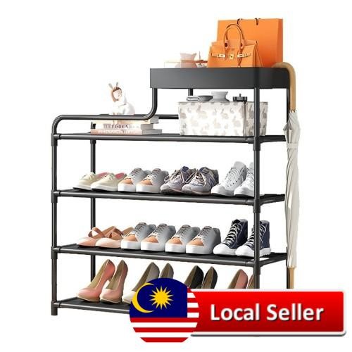 Multipurpose Rack Shoes Rack Storage 5 Tier Multi Layer Easy Assemble ...