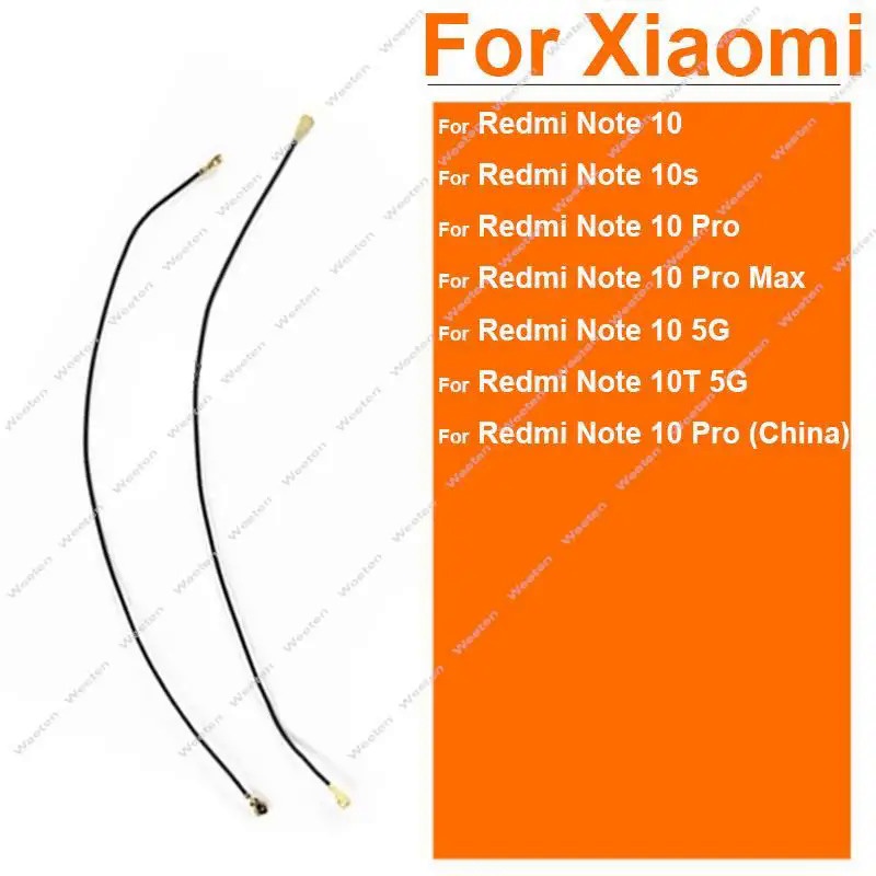 For Xiaomi Redmi Note 10 10 Pro Max Note 10S 10T 4G 5G Signal Antenna ...
