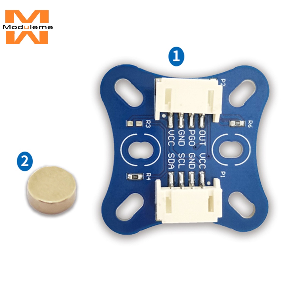 As5600 Magnetic Encoder Magnetic Angle Measurement Sensor Module 12bit