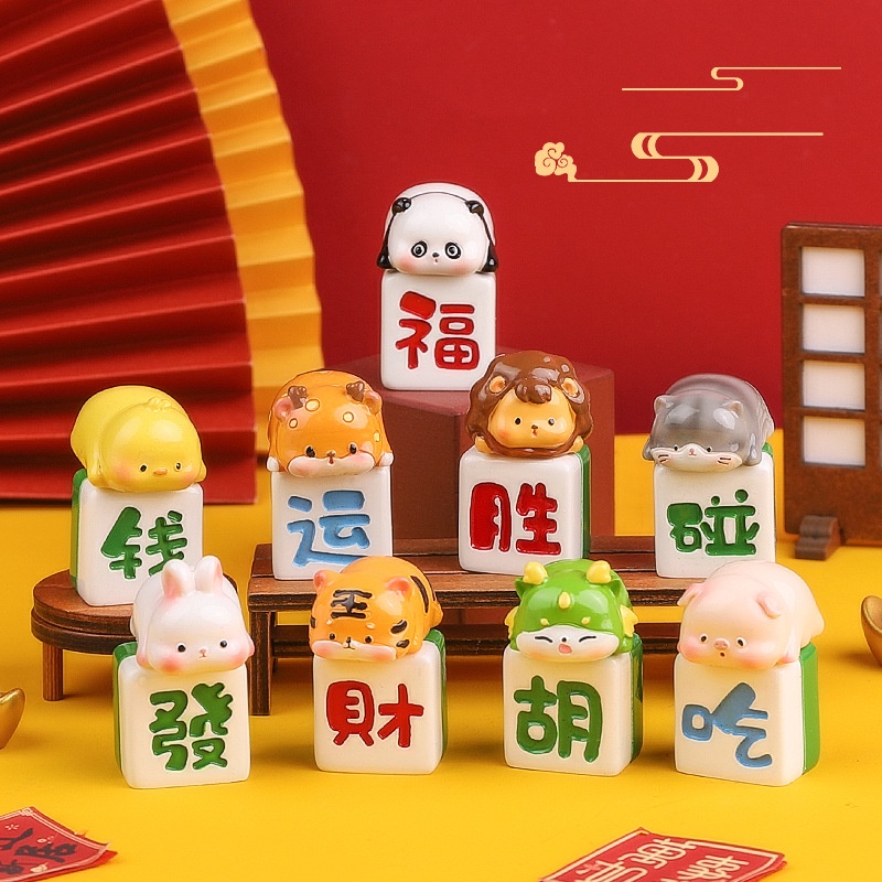 Fortune little sparrow god blind box cute cute pet doll doll desktop ...